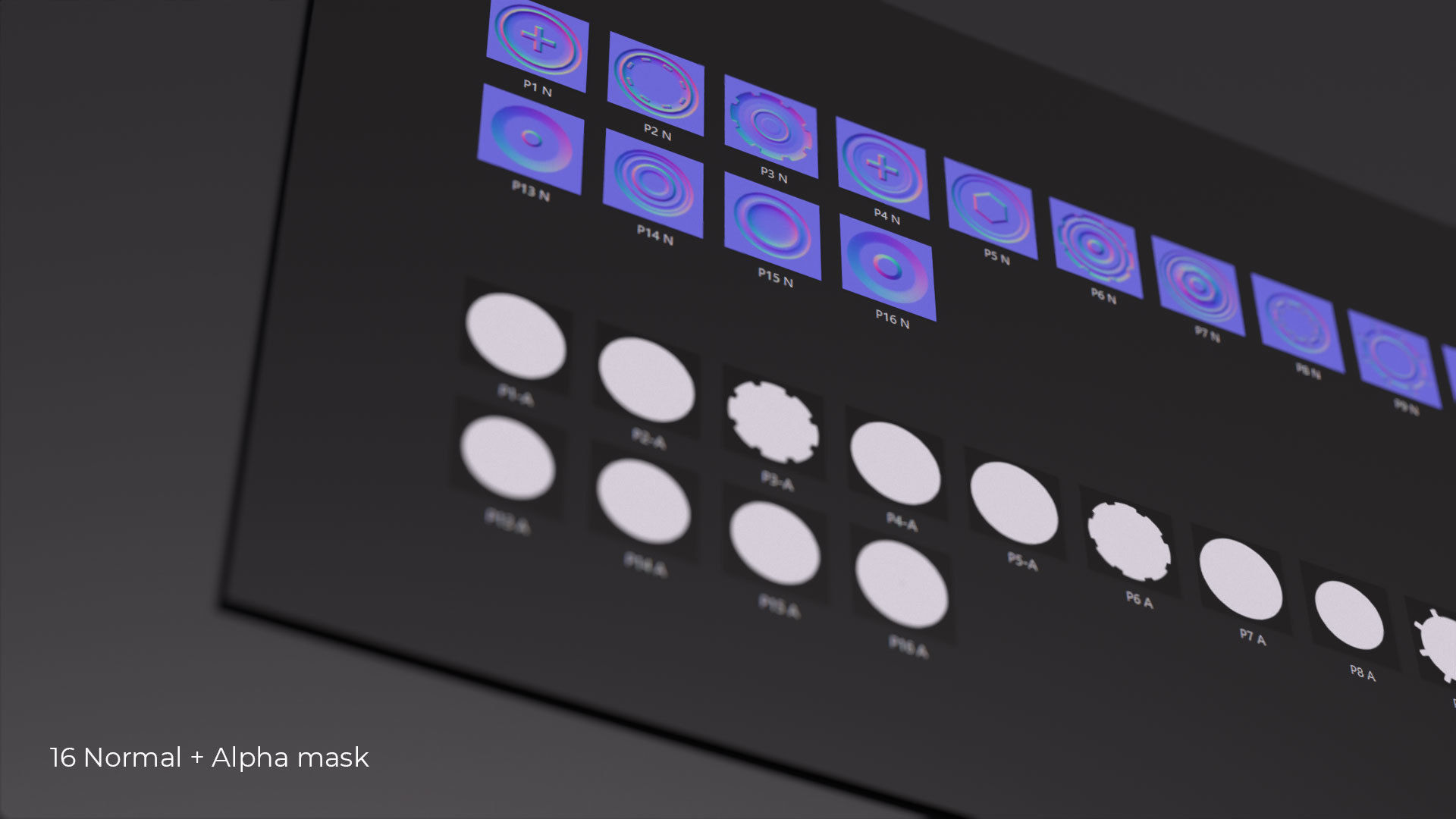 Texture SCI-FI 16 Screw Decal Pack VR / AR / low-poly | CGTrader