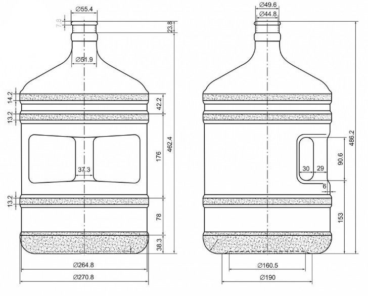 Plastic bottle of 19 liters 3D model | CGTrader