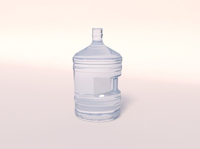 Plastic bottle of 19 liters 3D model | CGTrader