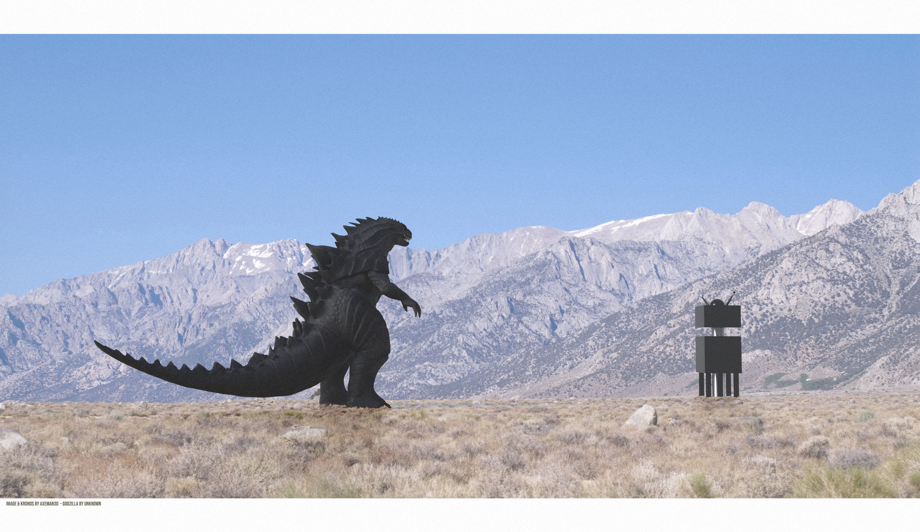 Kronos robot free 3D model | CGTrader