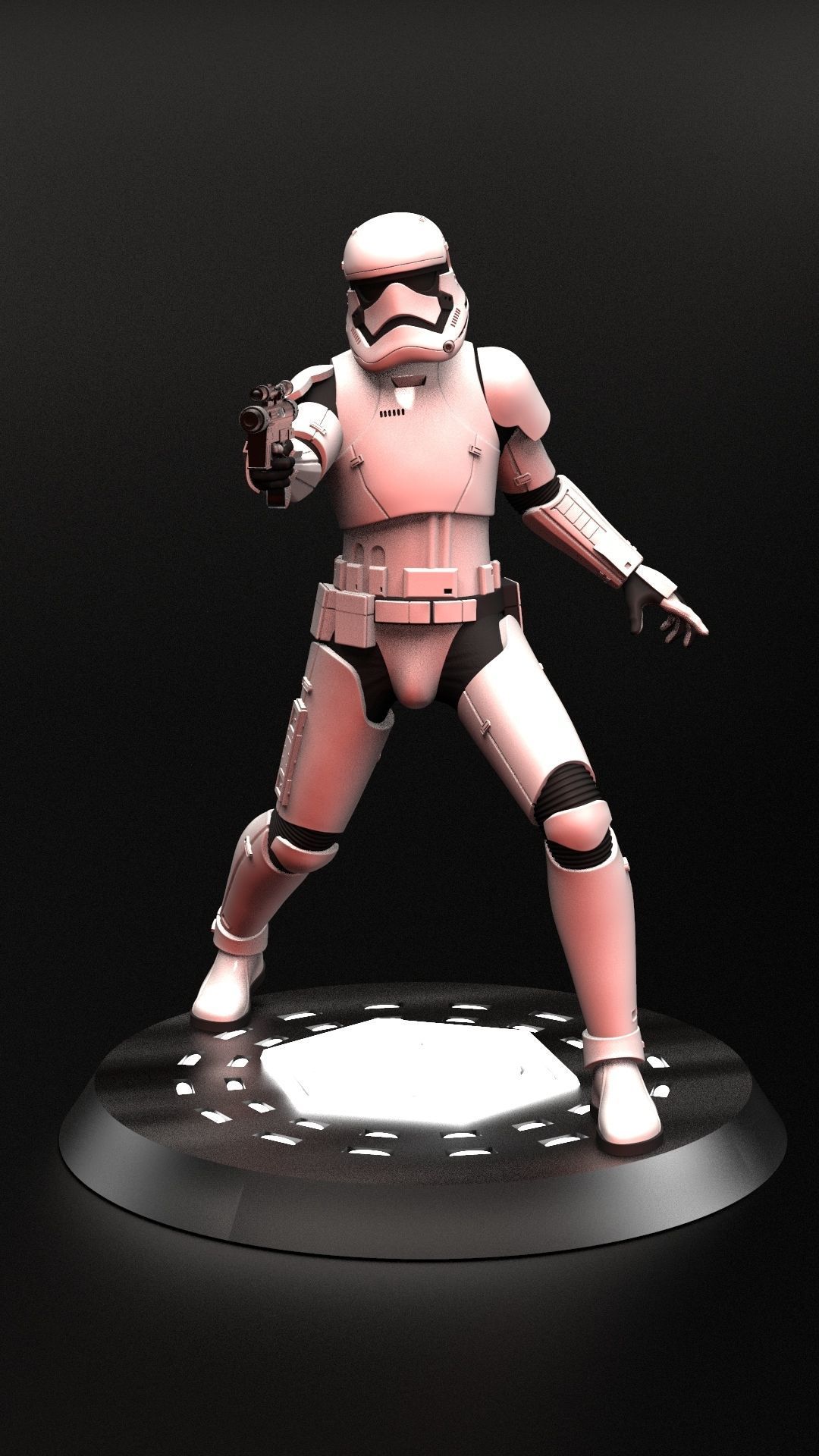 Stormtrooper First Order 3D model 3D printable | CGTrader