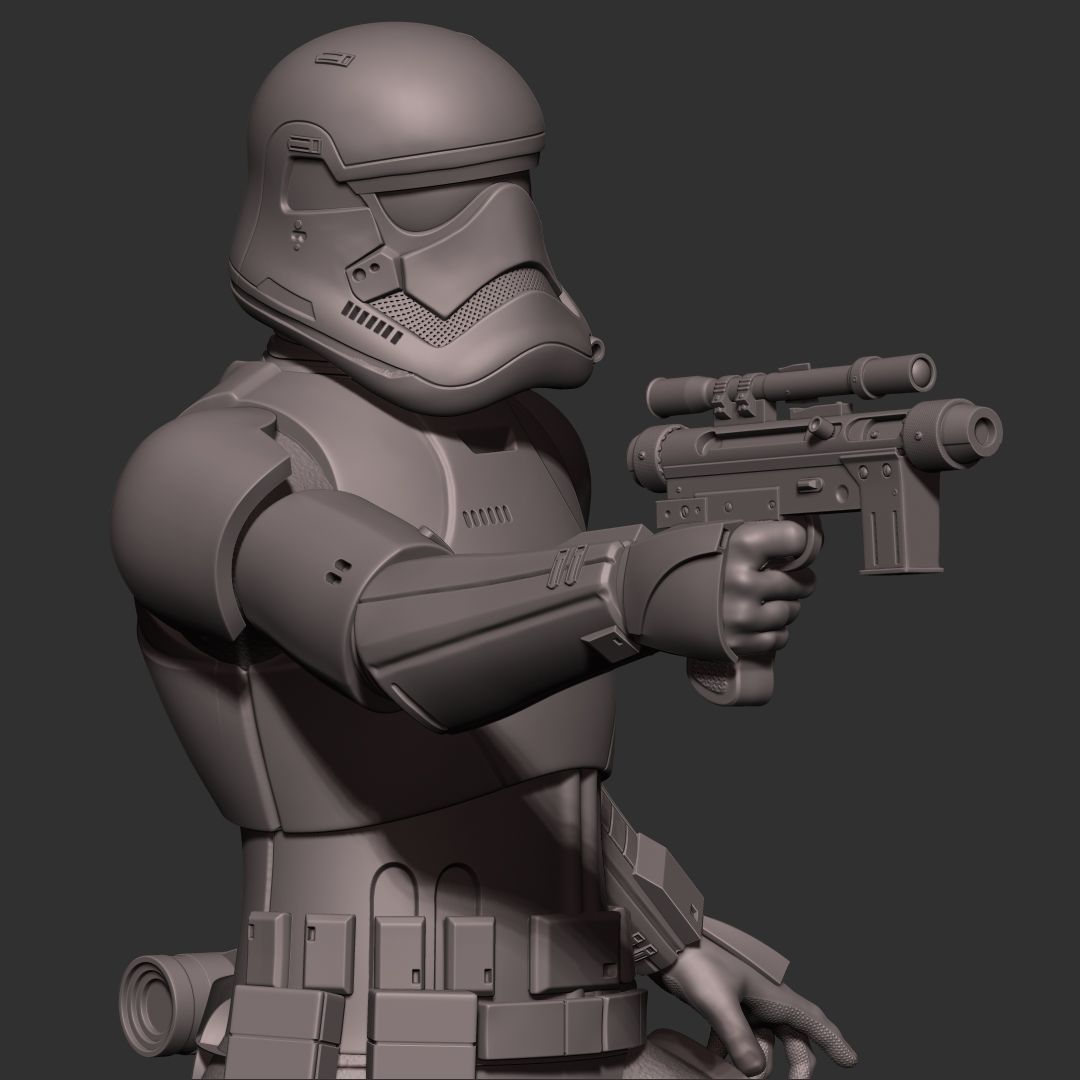 Stormtrooper First Order 3D model 3D printable | CGTrader