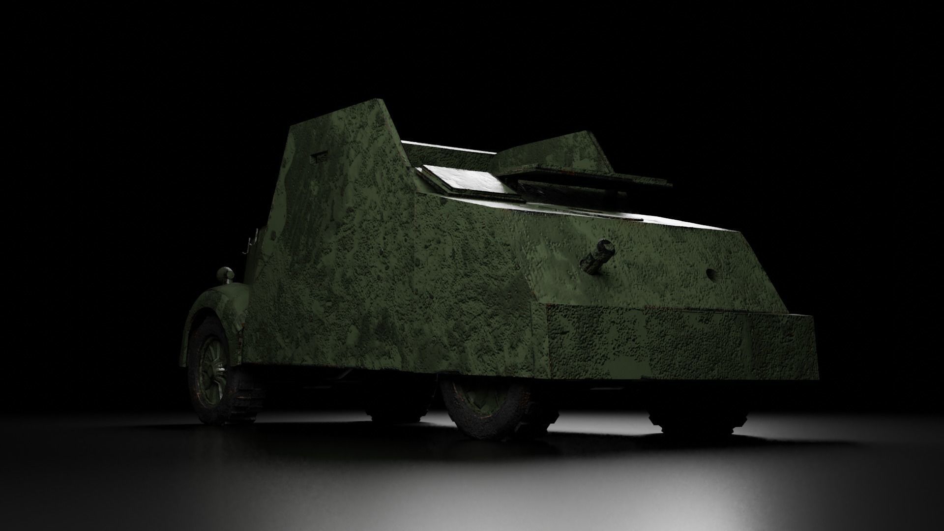 3D model Beaverette mk 2 Game PBR VR / AR / low-poly | CGTrader