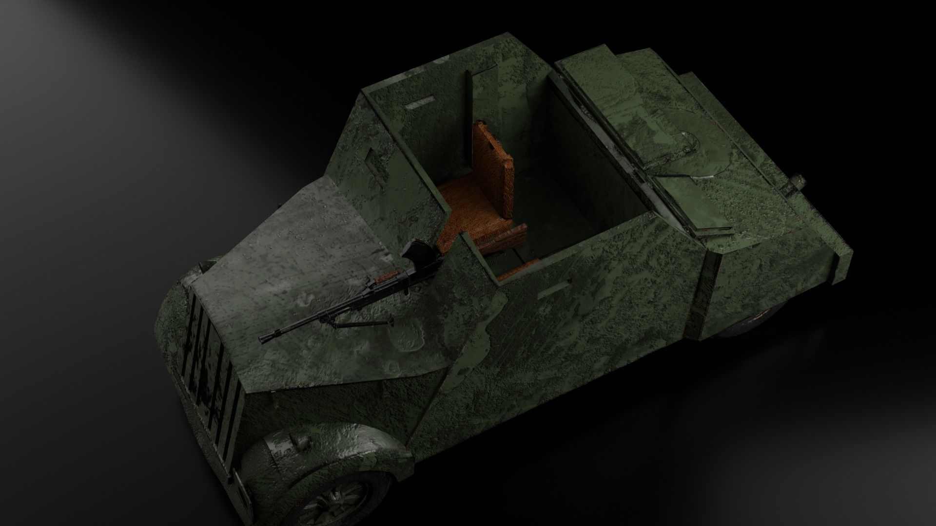 3D model Beaverette mk 2 Game PBR VR / AR / low-poly | CGTrader