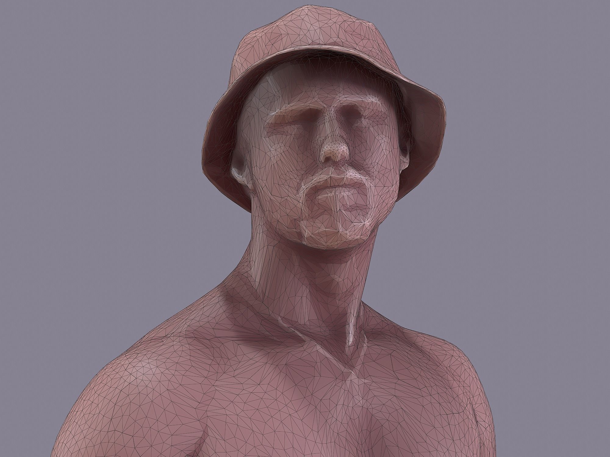 Dude in Panama 3D model | CGTrader