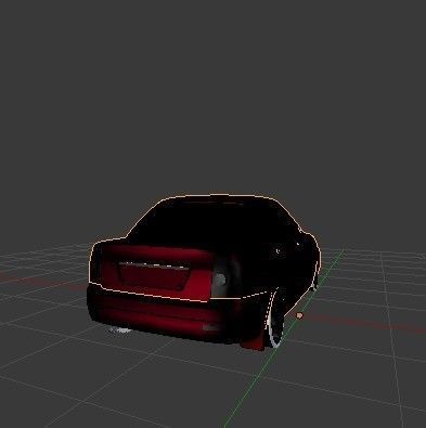 Lada priora custom 3D model | CGTrader