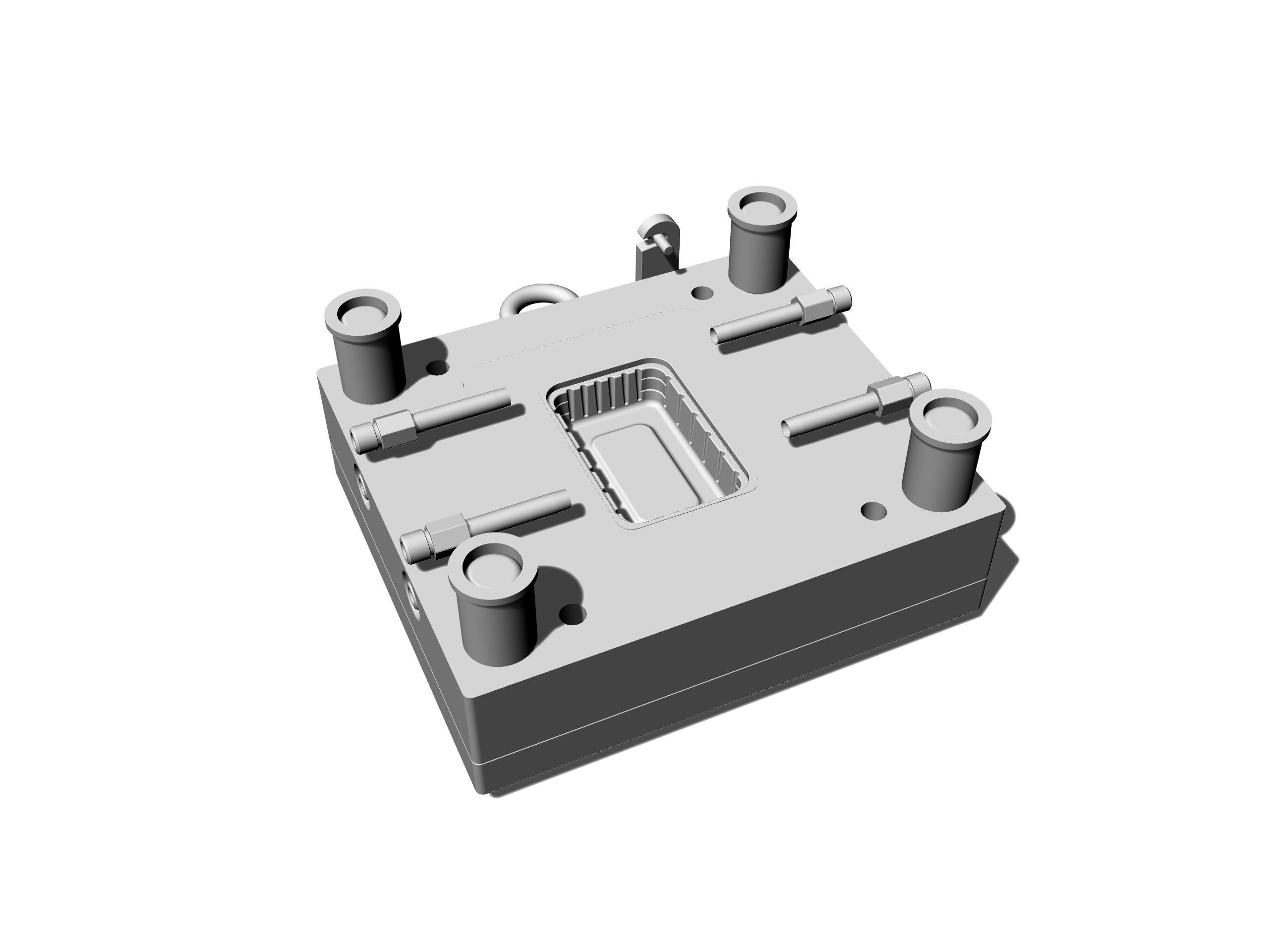 Injection Mold Box Plastic 3D model | CGTrader