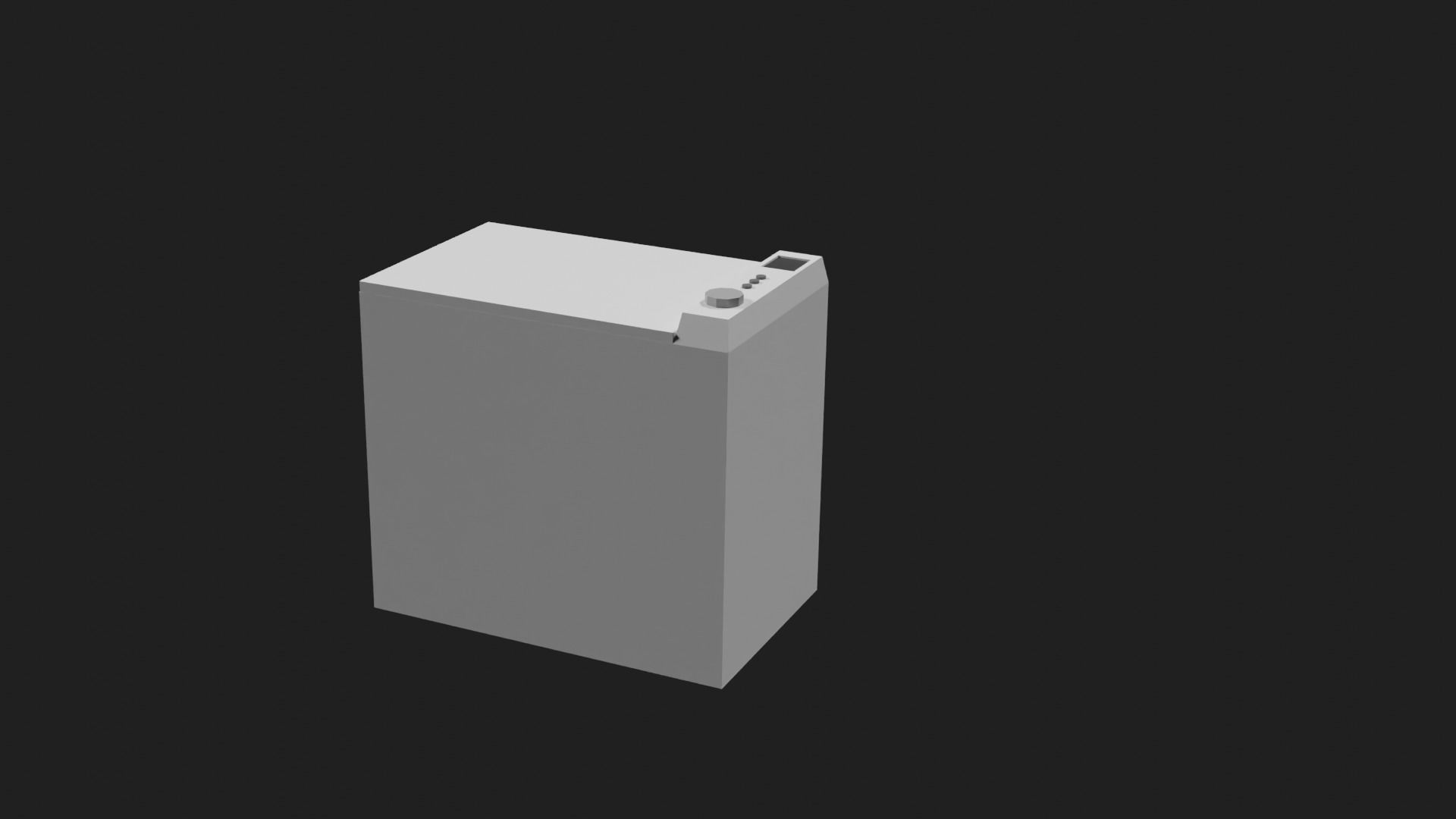 3D model Lowpoly Washing Machine VR / AR / low-poly | CGTrader