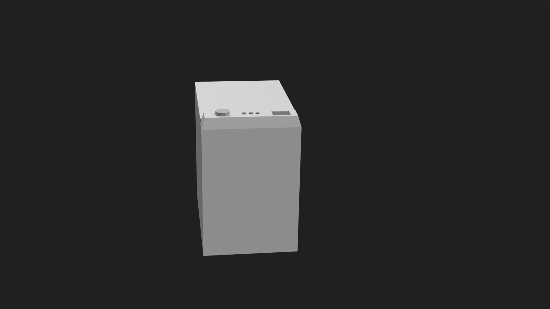 3D model Lowpoly Washing Machine VR / AR / low-poly | CGTrader