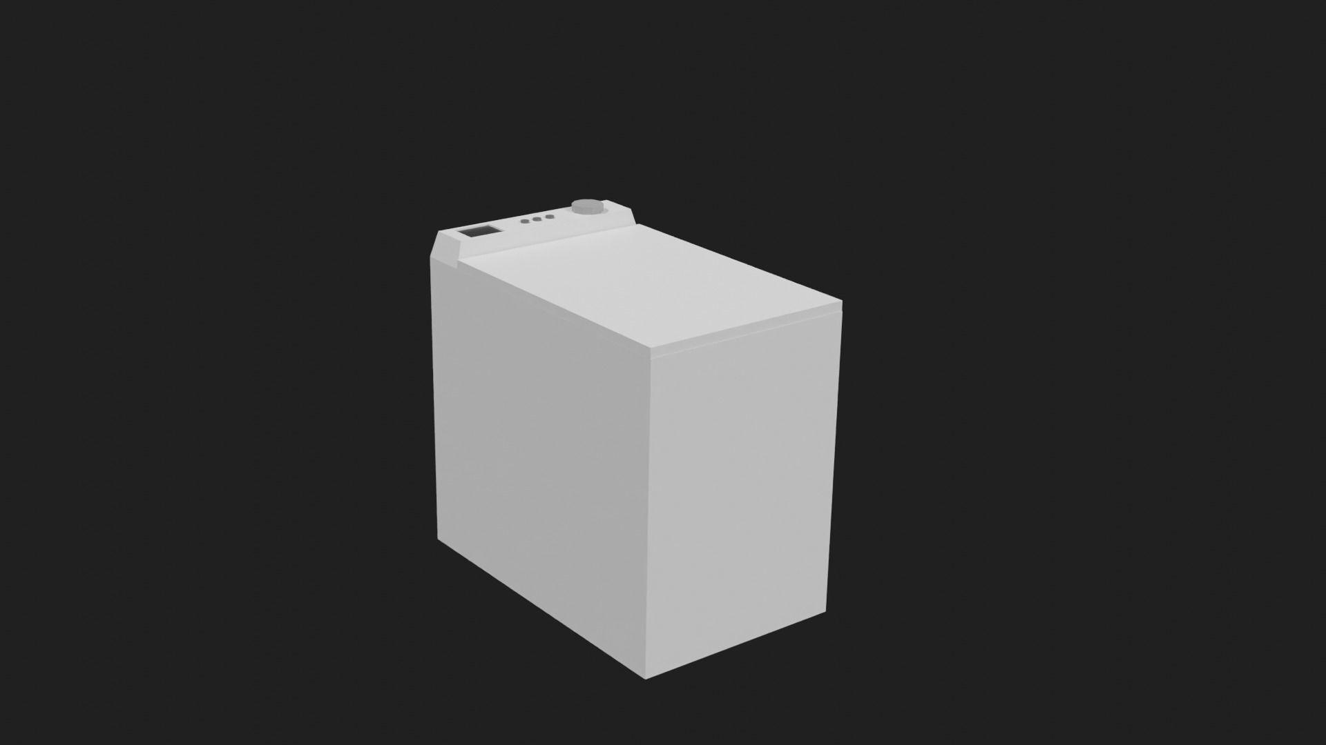 3D model Lowpoly Washing Machine VR / AR / low-poly | CGTrader