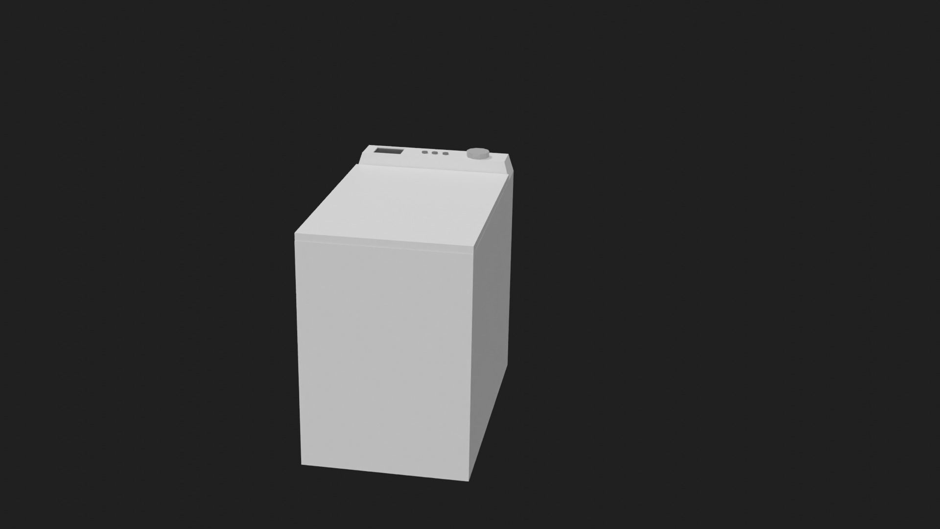 3D model Lowpoly Washing Machine VR / AR / low-poly | CGTrader