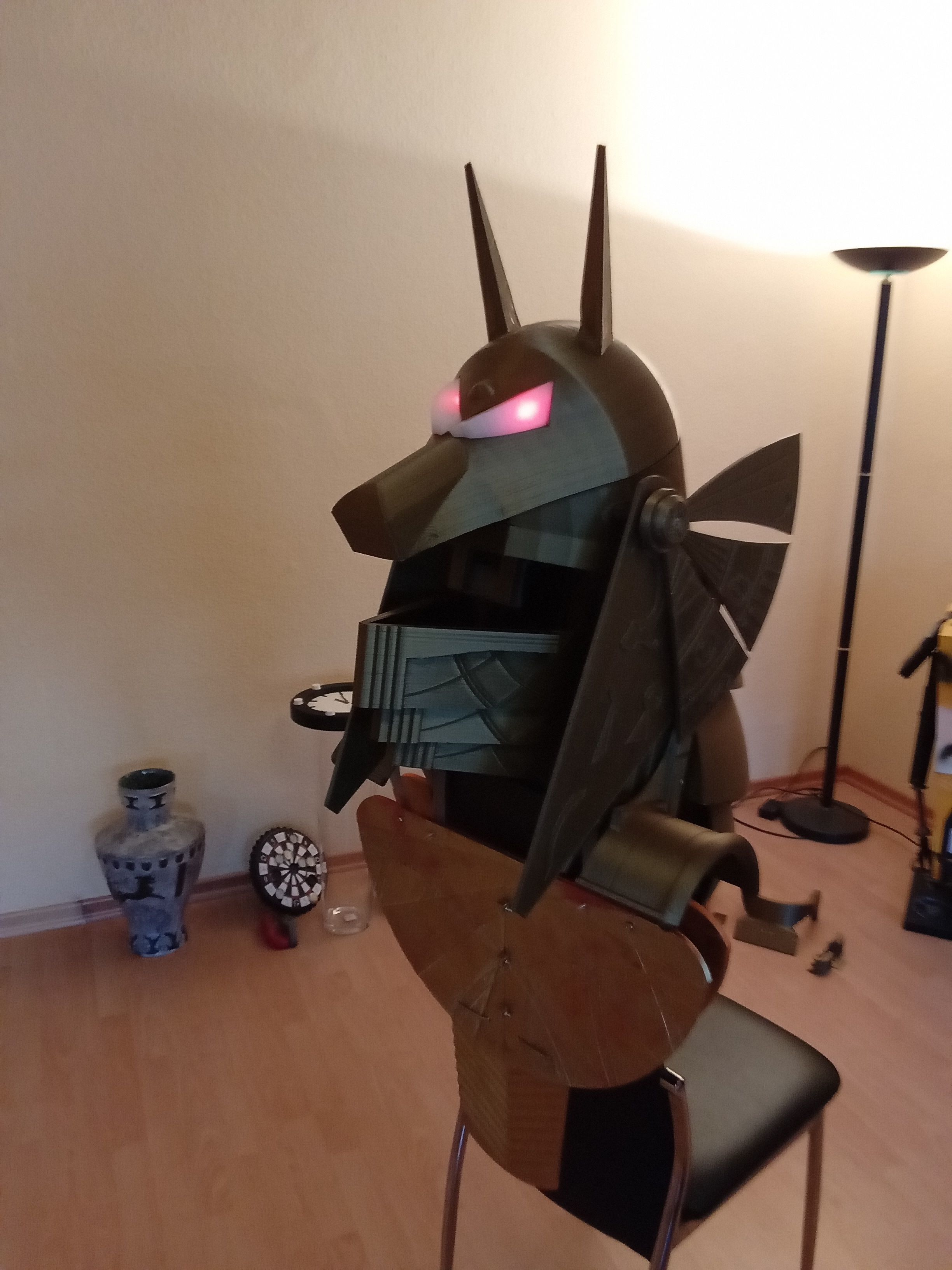 Stargate jaffa anubis helmet 3D model 3D printable | CGTrader