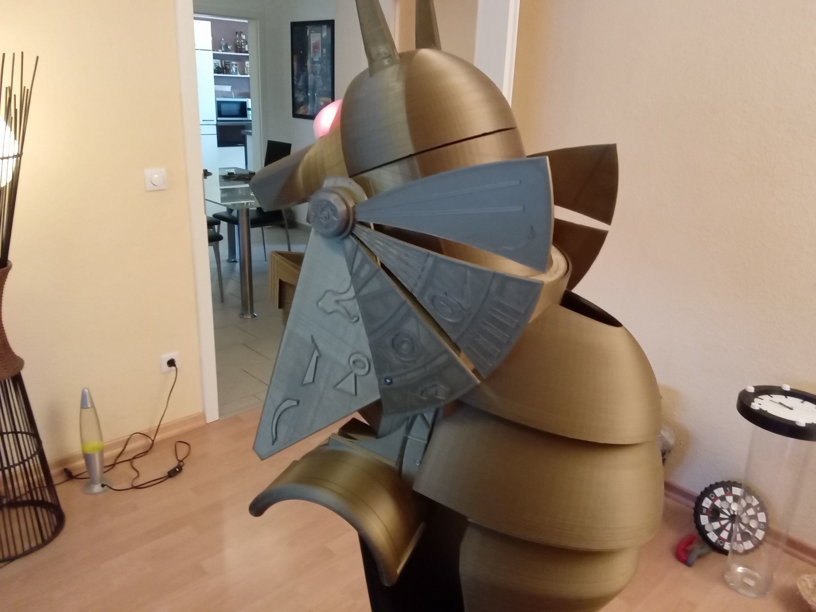 Stargate jaffa anubis helmet 3D model 3D printable | CGTrader