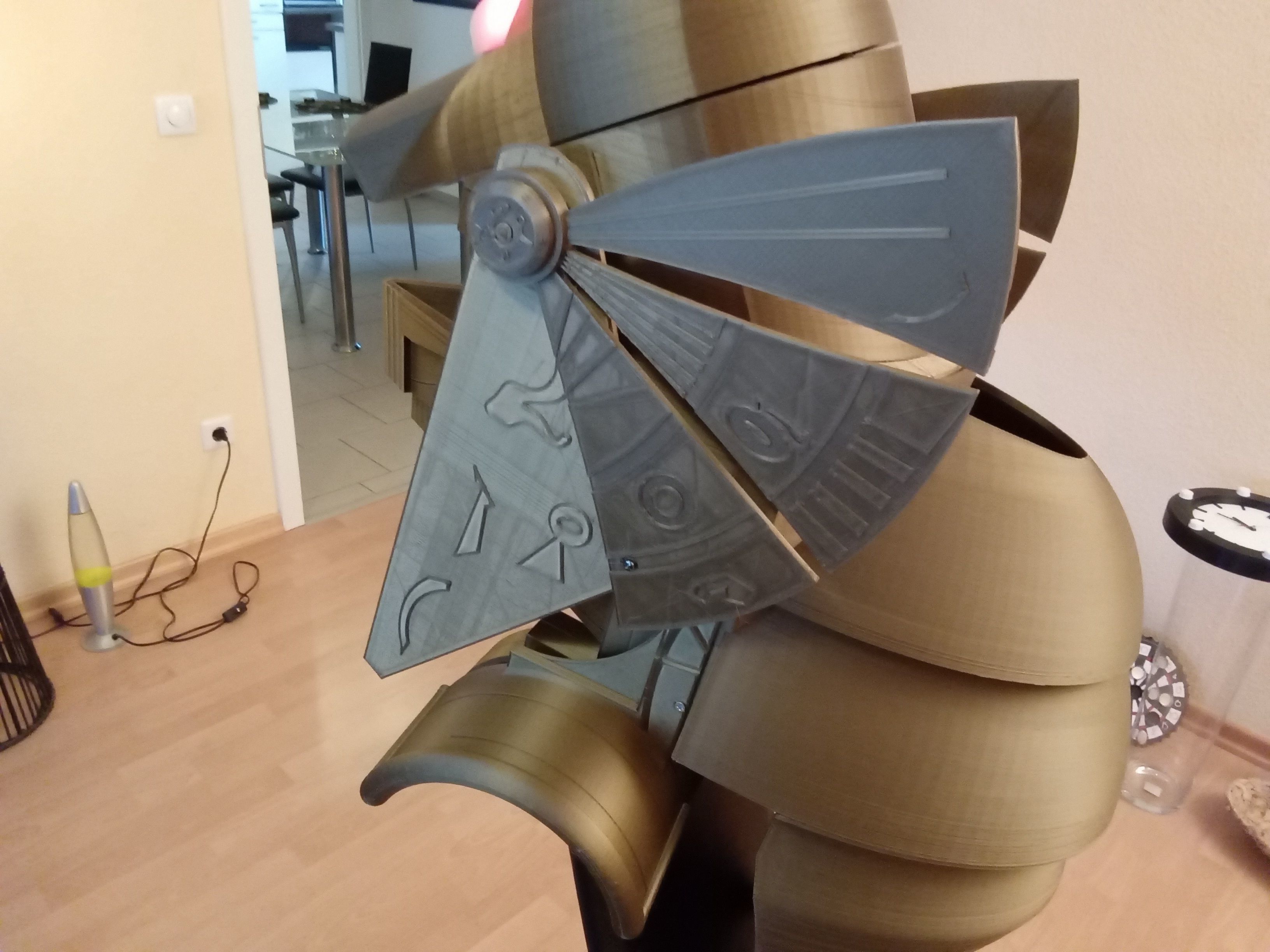 Stargate jaffa anubis helmet 3D model 3D printable | CGTrader
