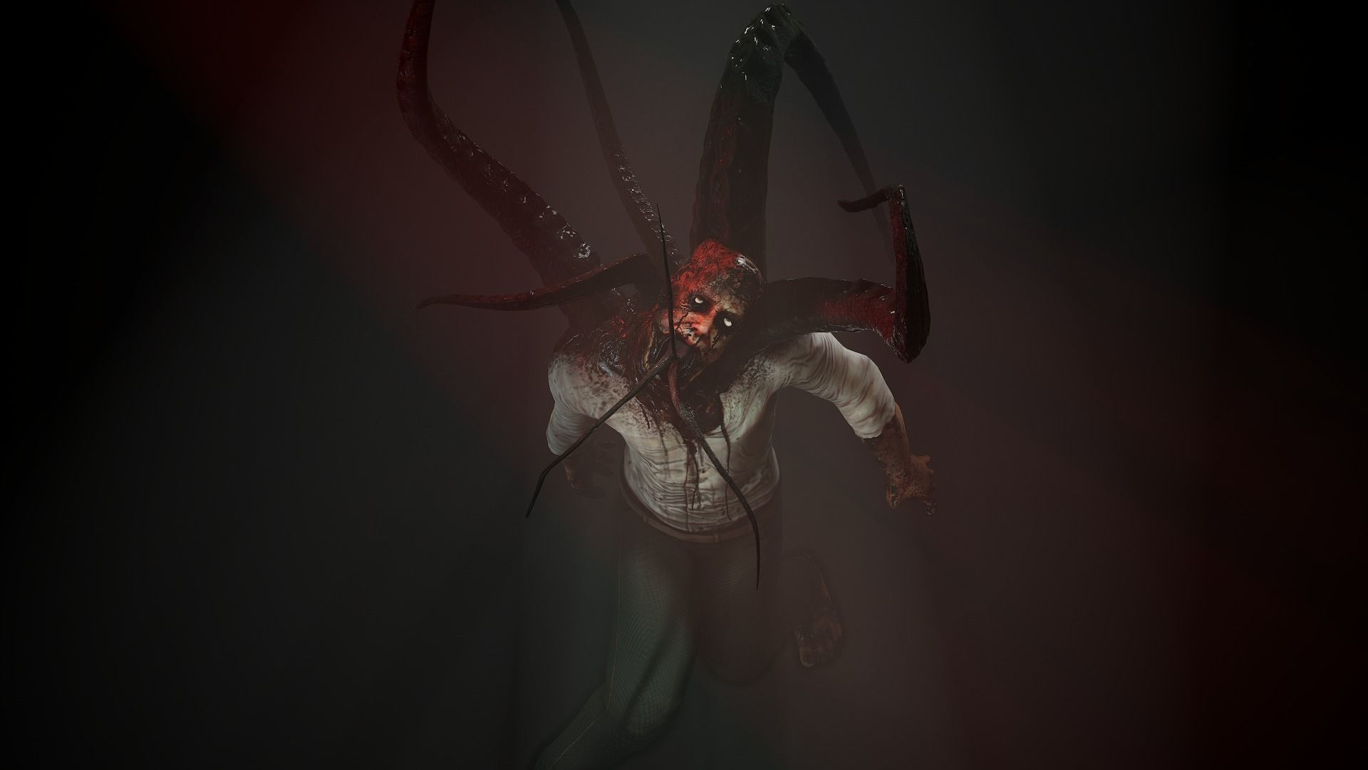 3D model Creepy Mutated Human VR / AR / low-poly rigged animated | CGTrader