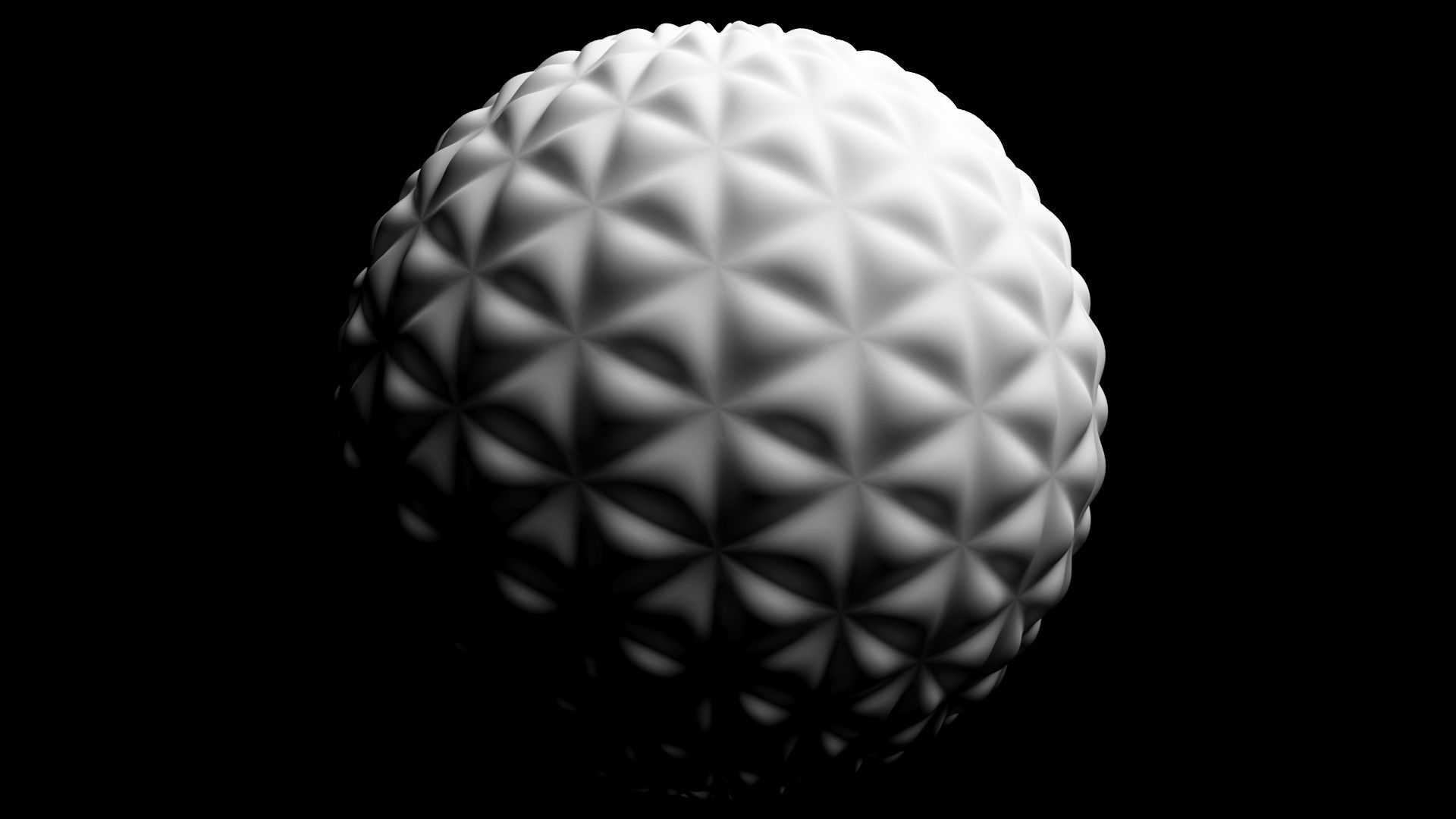 Futuristic Parametric Sphere 3D model | CGTrader