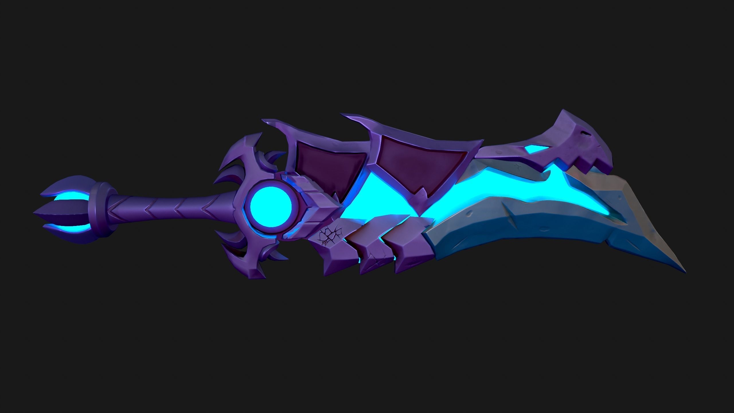 3D model Warsword of the Valarjar VR / AR / low-poly | CGTrader