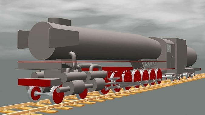 german 18 wheeler free 3D model animated rigged | CGTrader