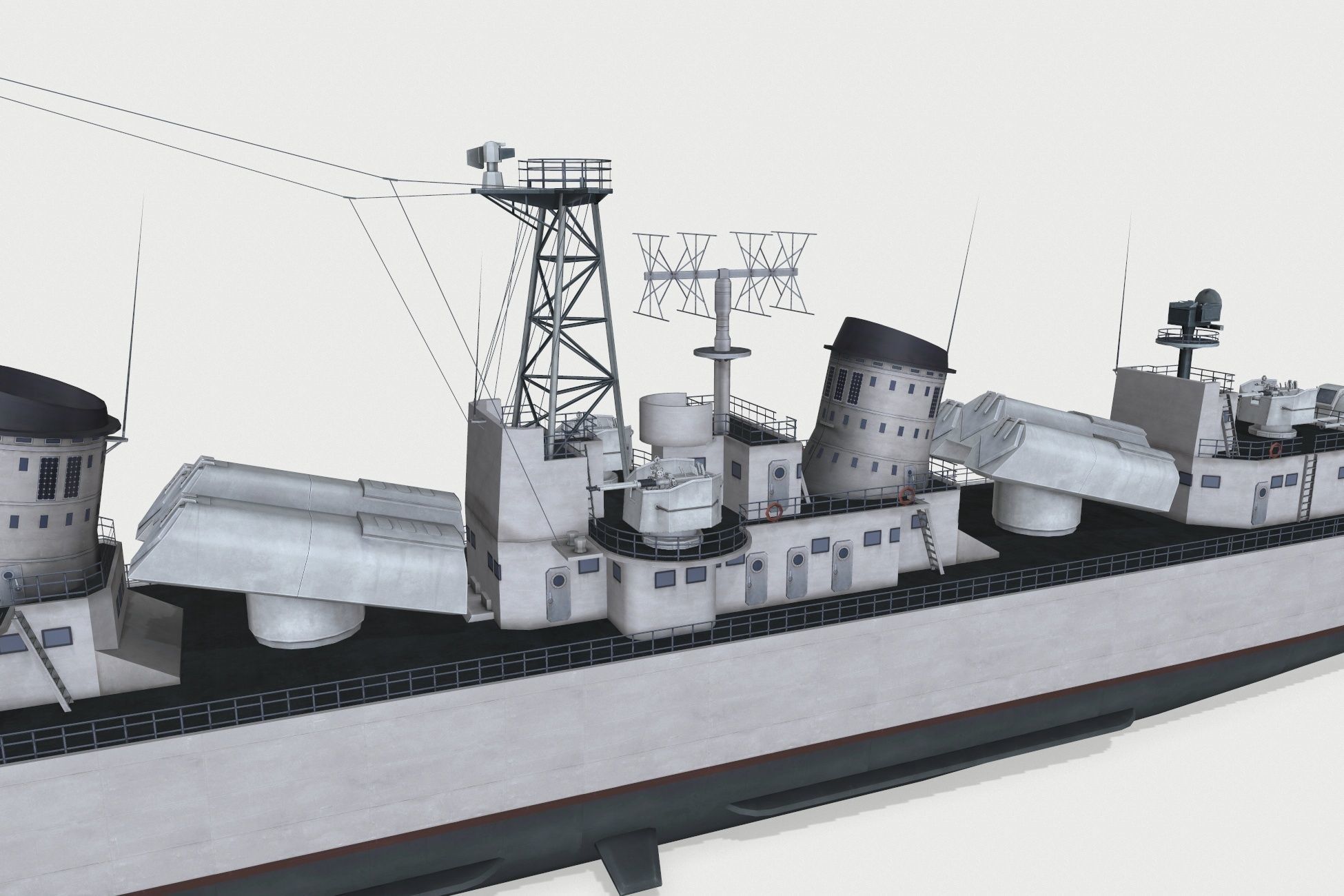 3D model Luda I class VR / AR / low-poly | CGTrader