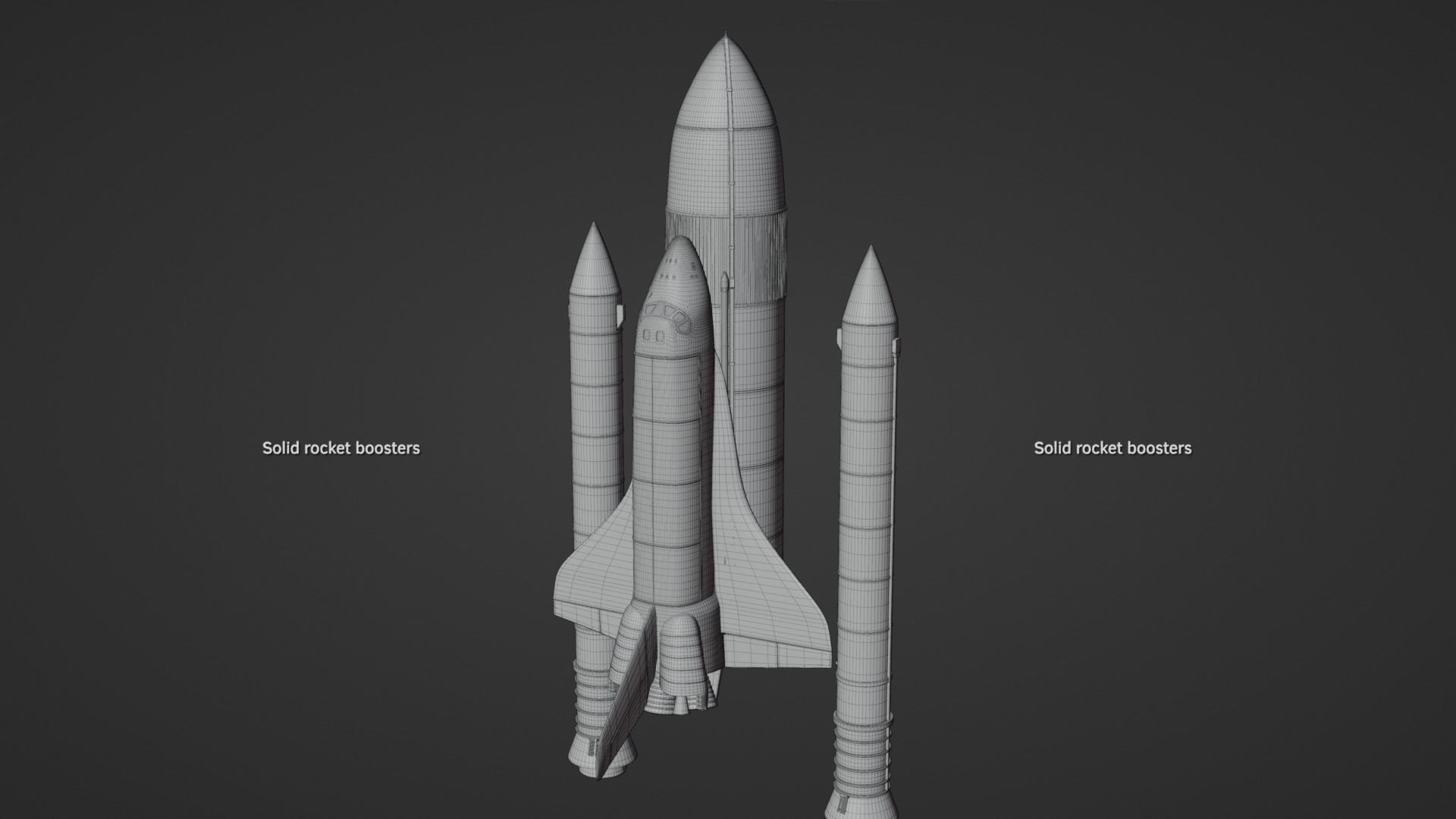 Space Shuttle 3D model animated rigged | CGTrader