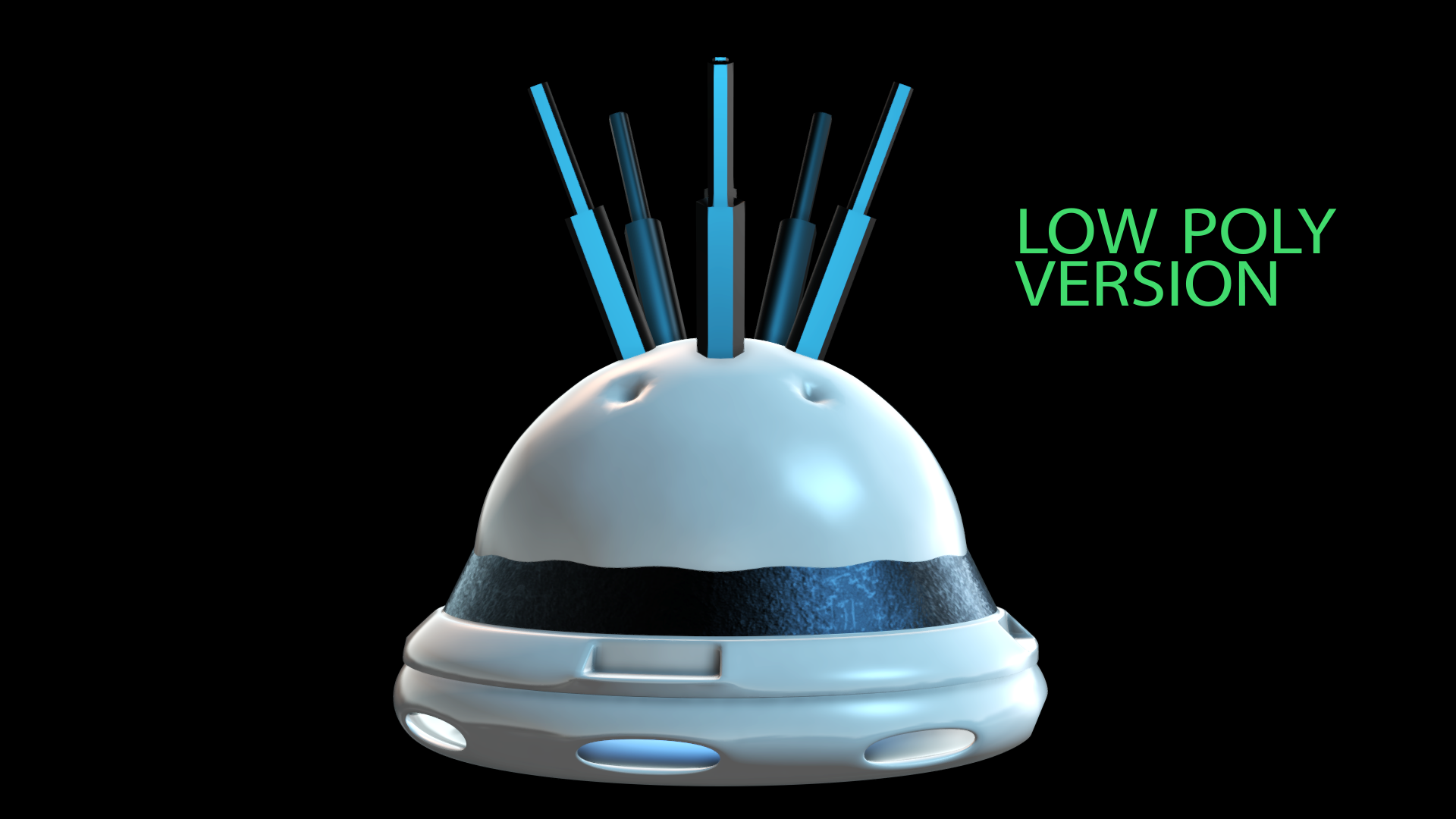 Future Subwoofer 3D model | CGTrader