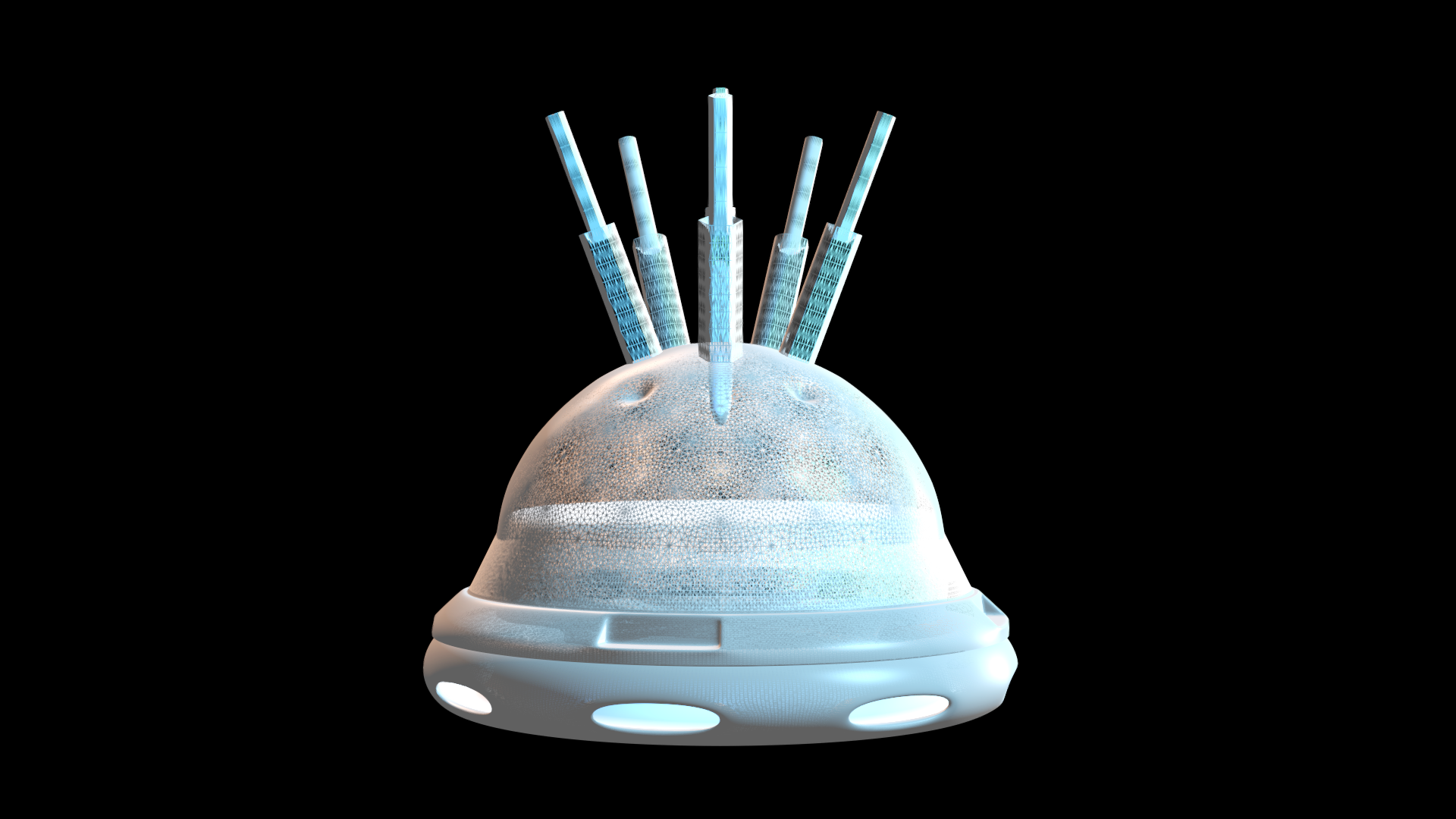 Future Subwoofer 3D model | CGTrader