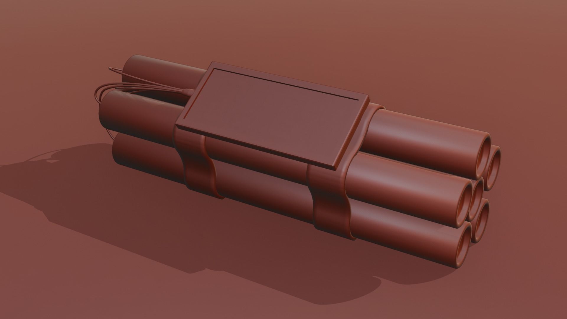 Low-Poly Dynamite free VR / AR / low-poly 3D model animated | CGTrader