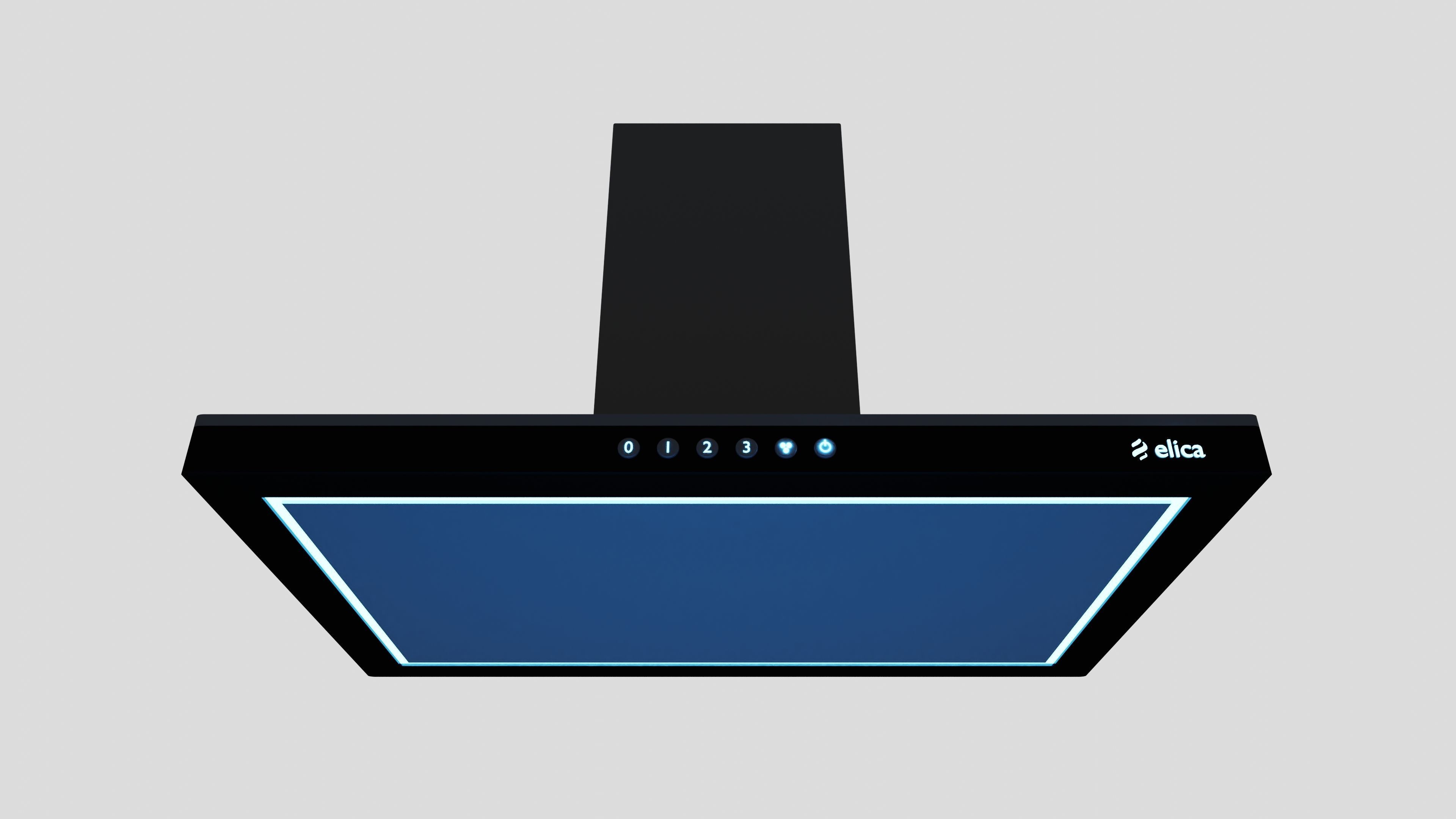 Elica deep silence chimney 3D model | CGTrader