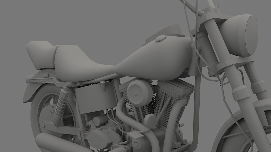 3D model Bullet Bike VR / AR / low-poly | CGTrader