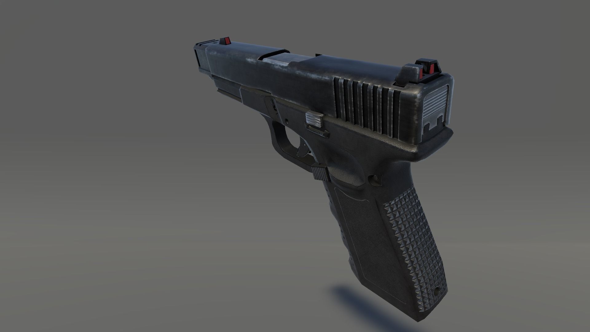3D model Zombie Burst Pistol VR / AR / low-poly | CGTrader