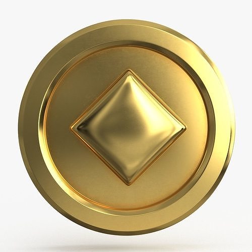 3D model 3d Game Coin v8 VR / AR / low-poly | CGTrader