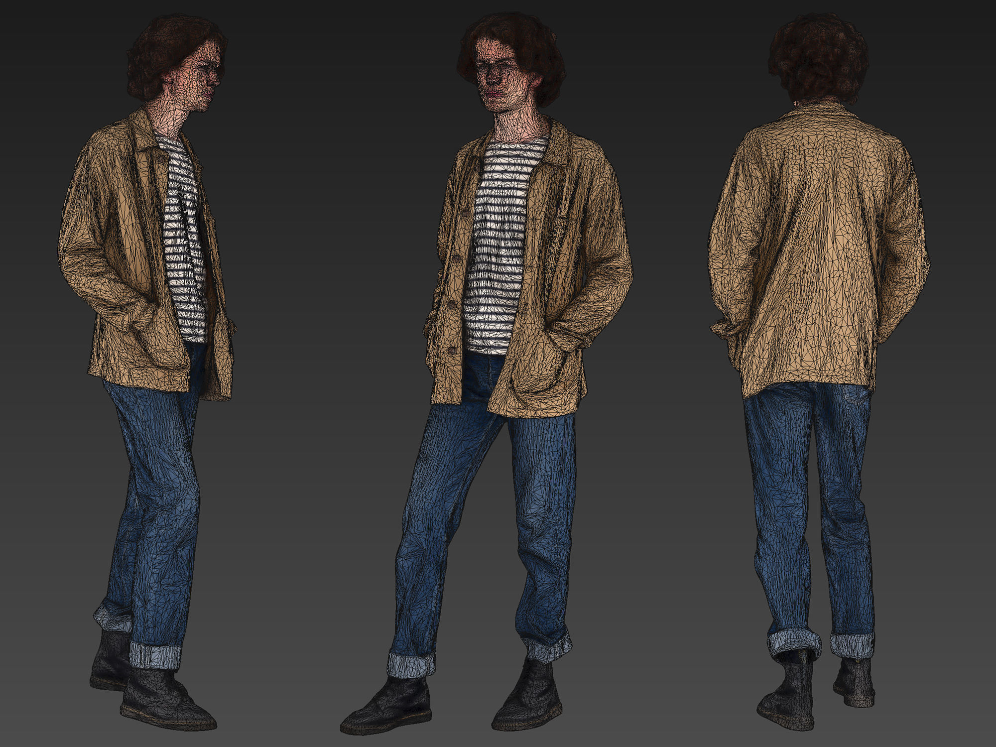 Photorealistic Characters Volume 02 3D Model Collection | CGTrader