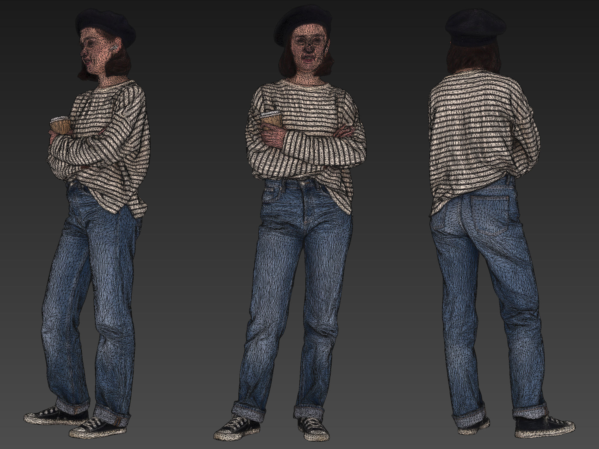 Photorealistic Characters Volume 03 3D Model Collection | CGTrader