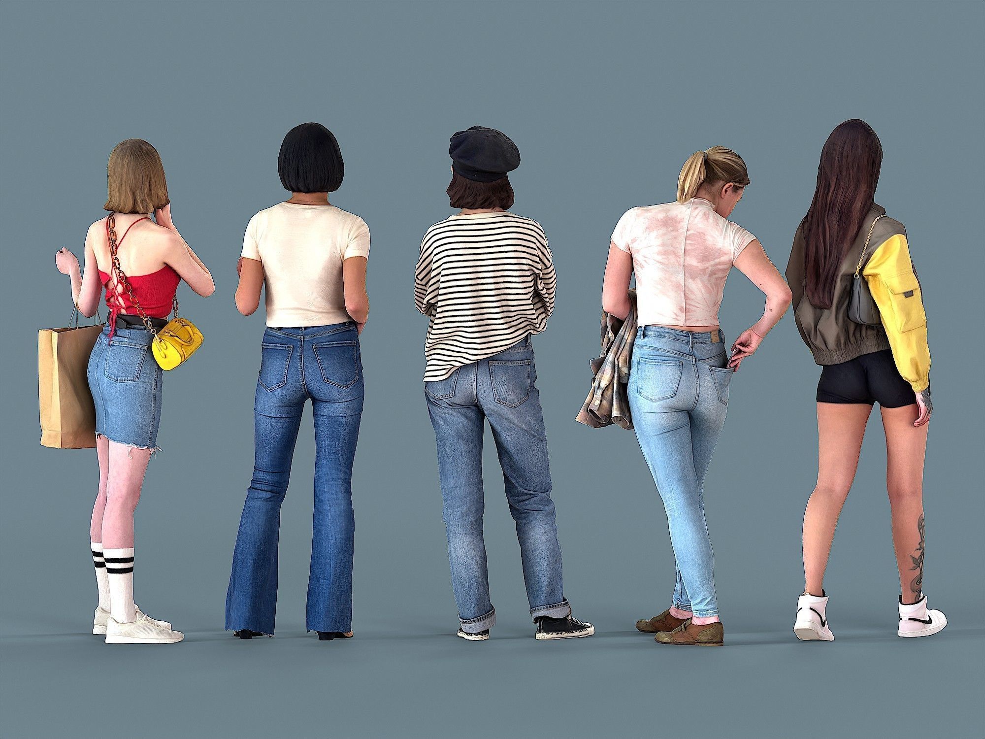 Photorealistic Characters Volume 03 3D Model Collection | CGTrader