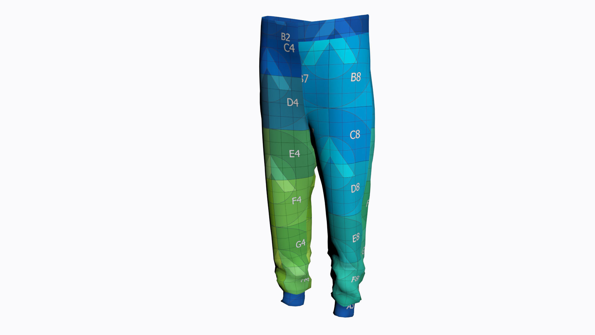 3D model Sweatpants VR / AR / low-poly | CGTrader