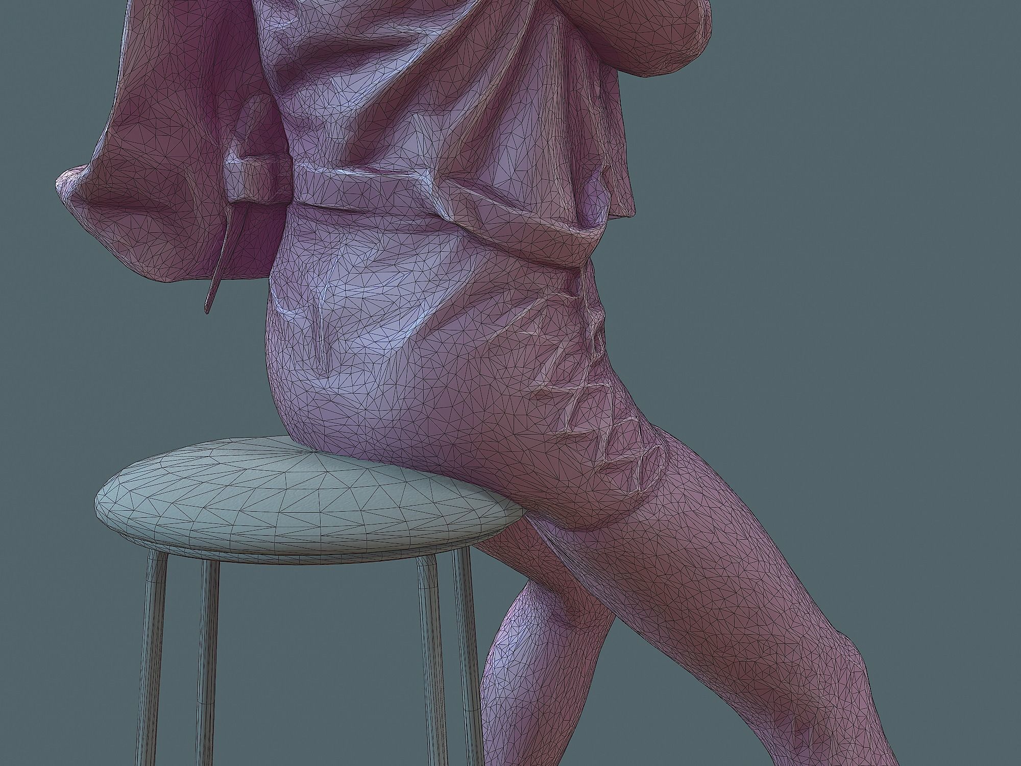 Girl - Provocation 3D model | CGTrader