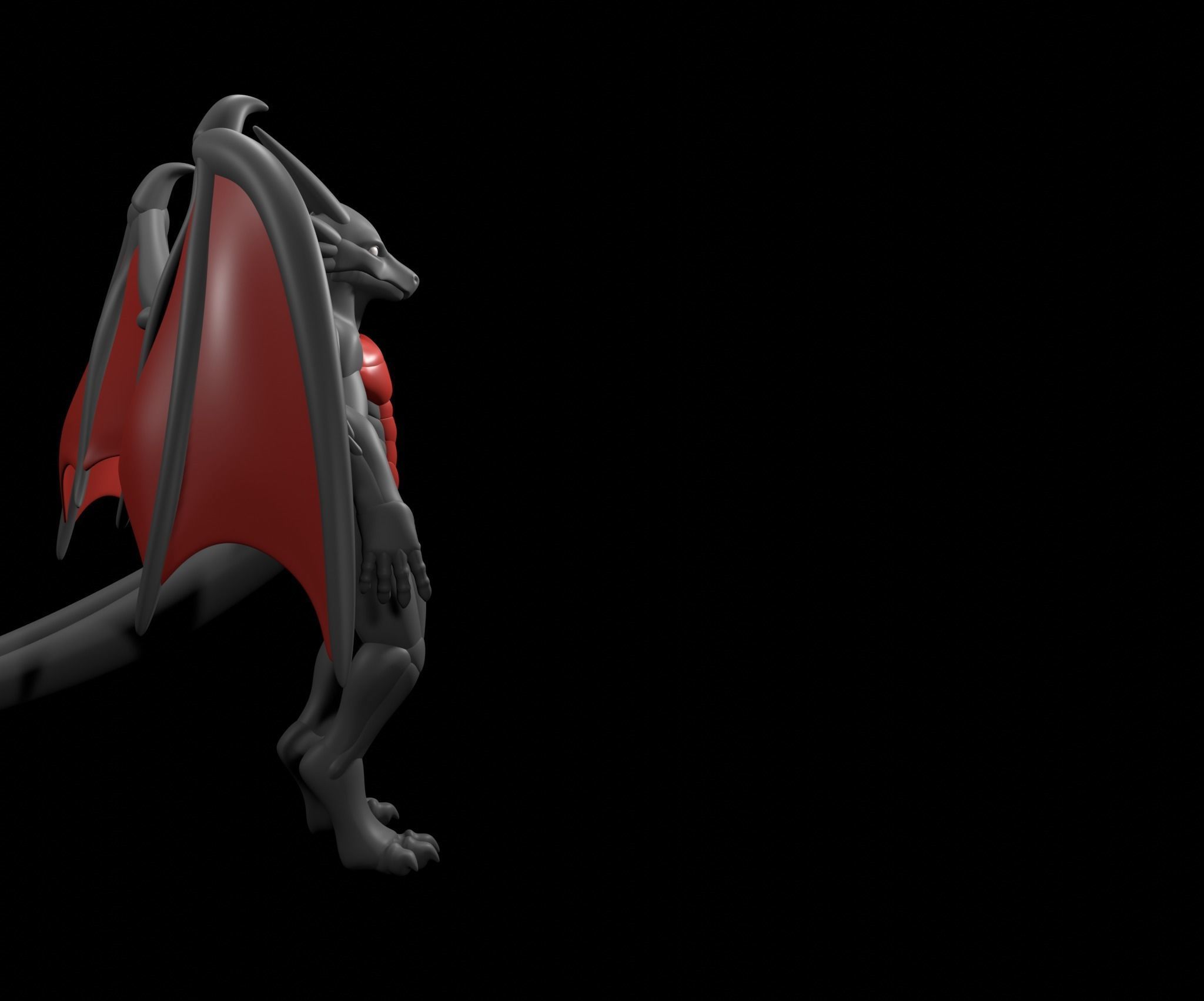 Dragon Character 3D model | CGTrader