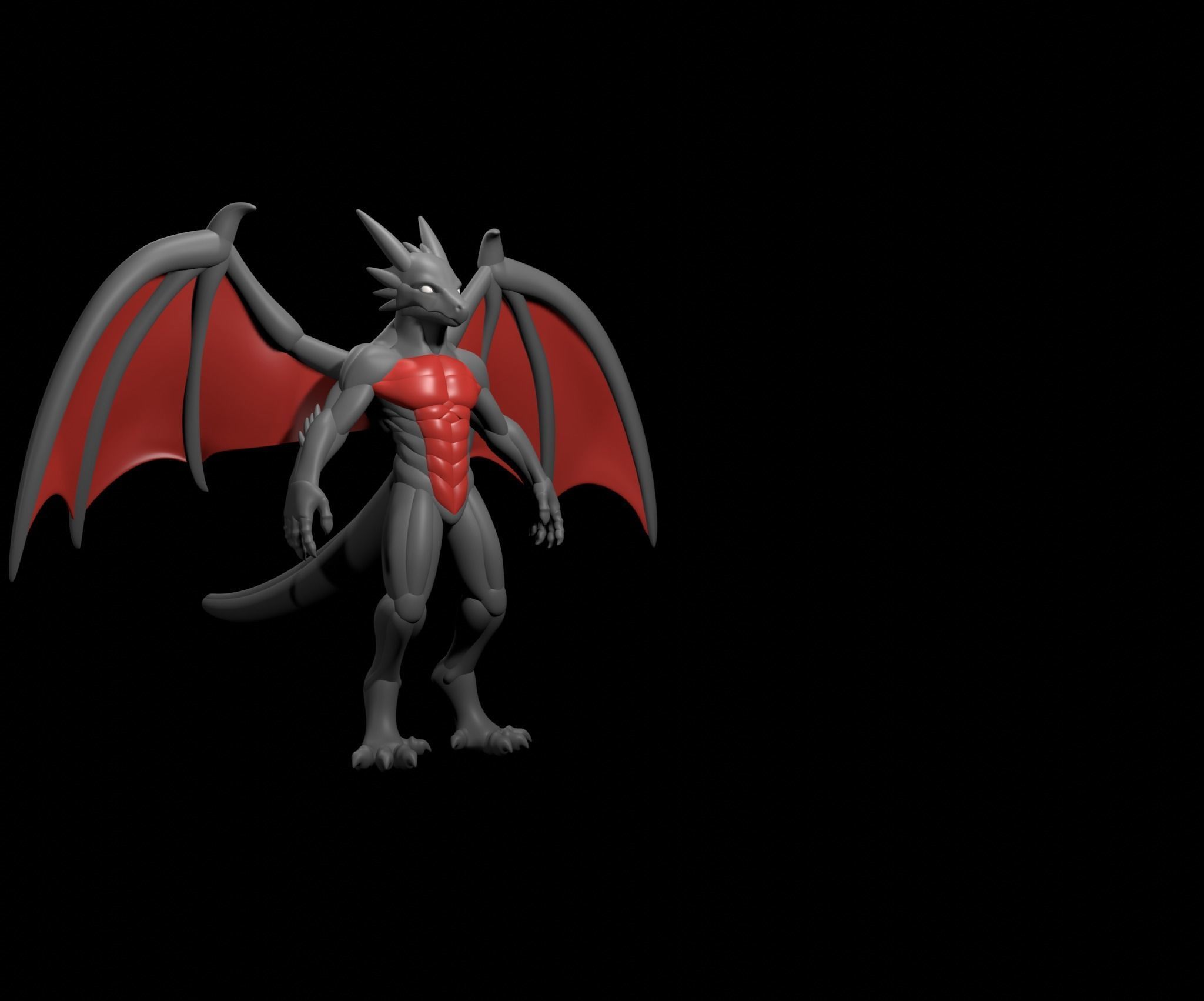 Dragon Character 3D model | CGTrader