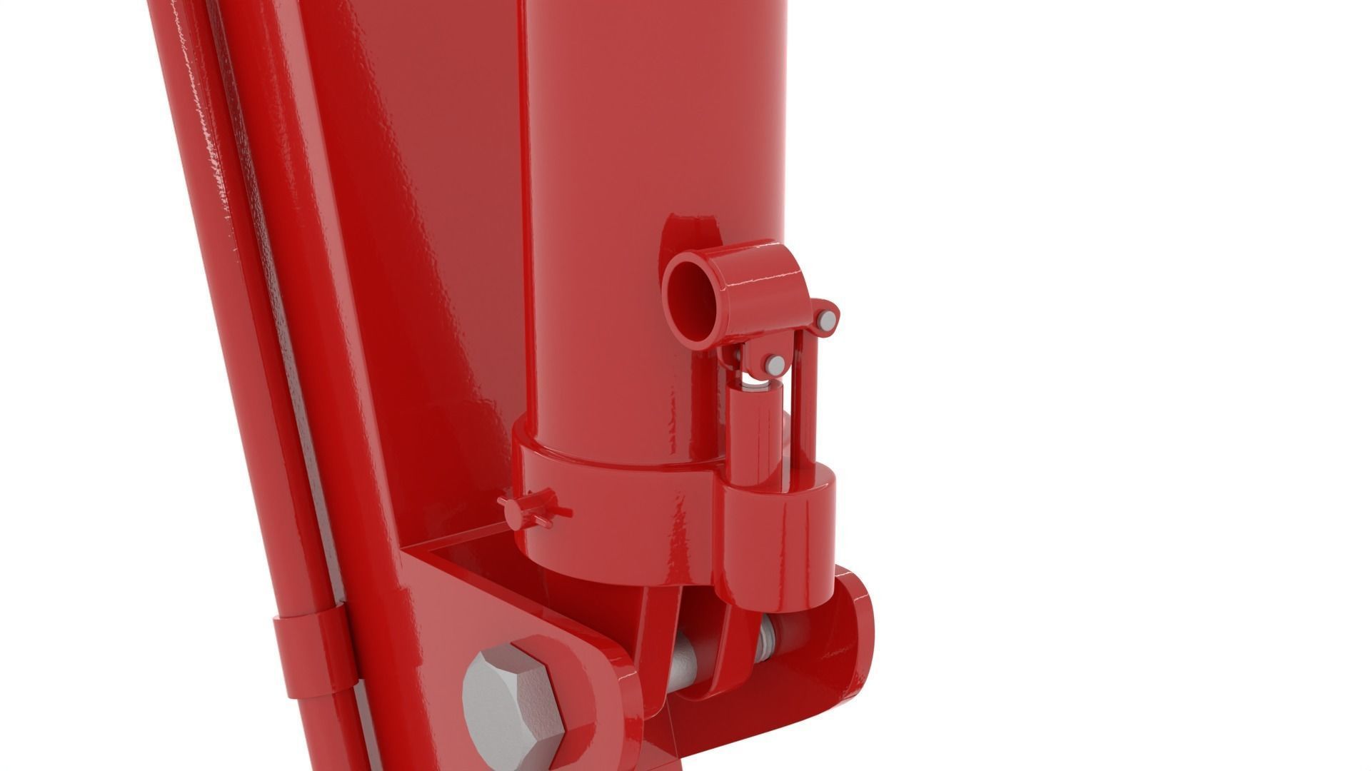 Engine Hoist v2 High Poly 3D model rigged | CGTrader