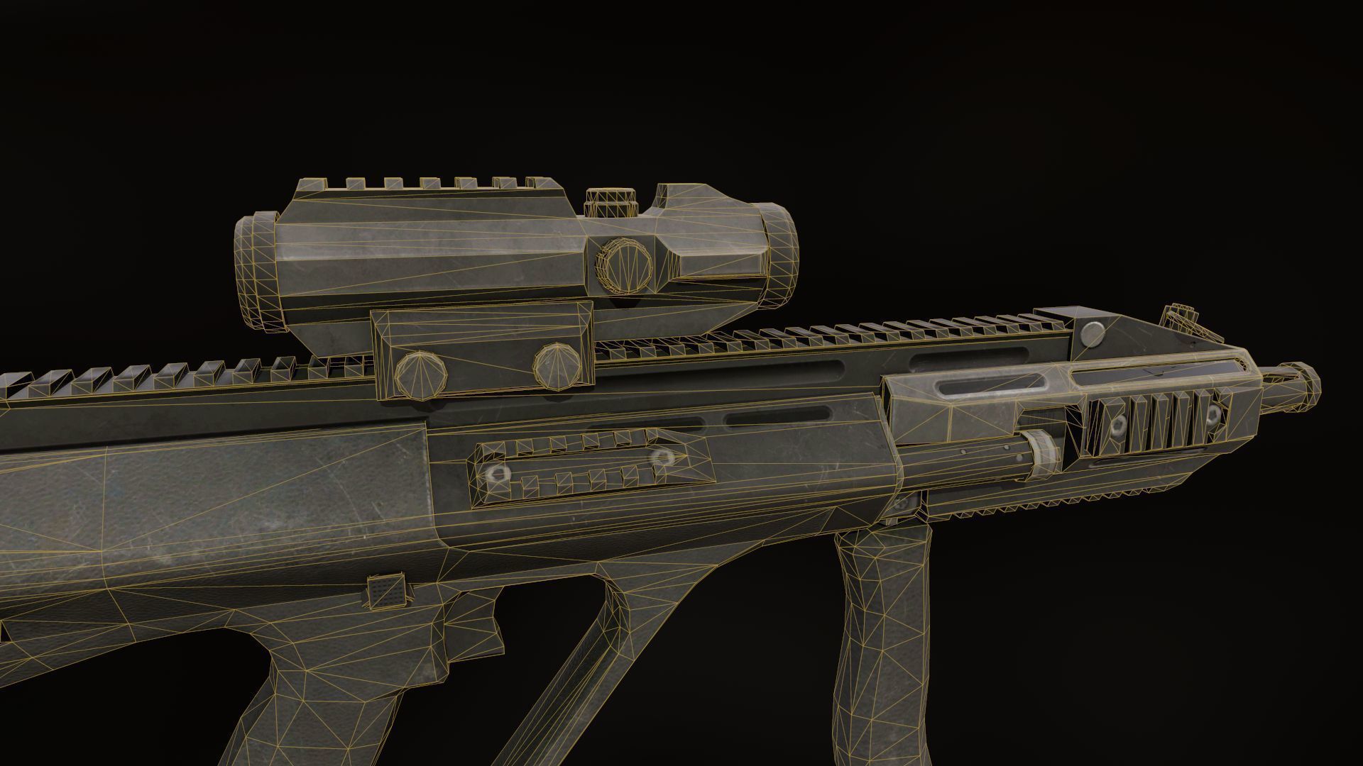 3D model AUG A3 VR / AR / low-poly | CGTrader