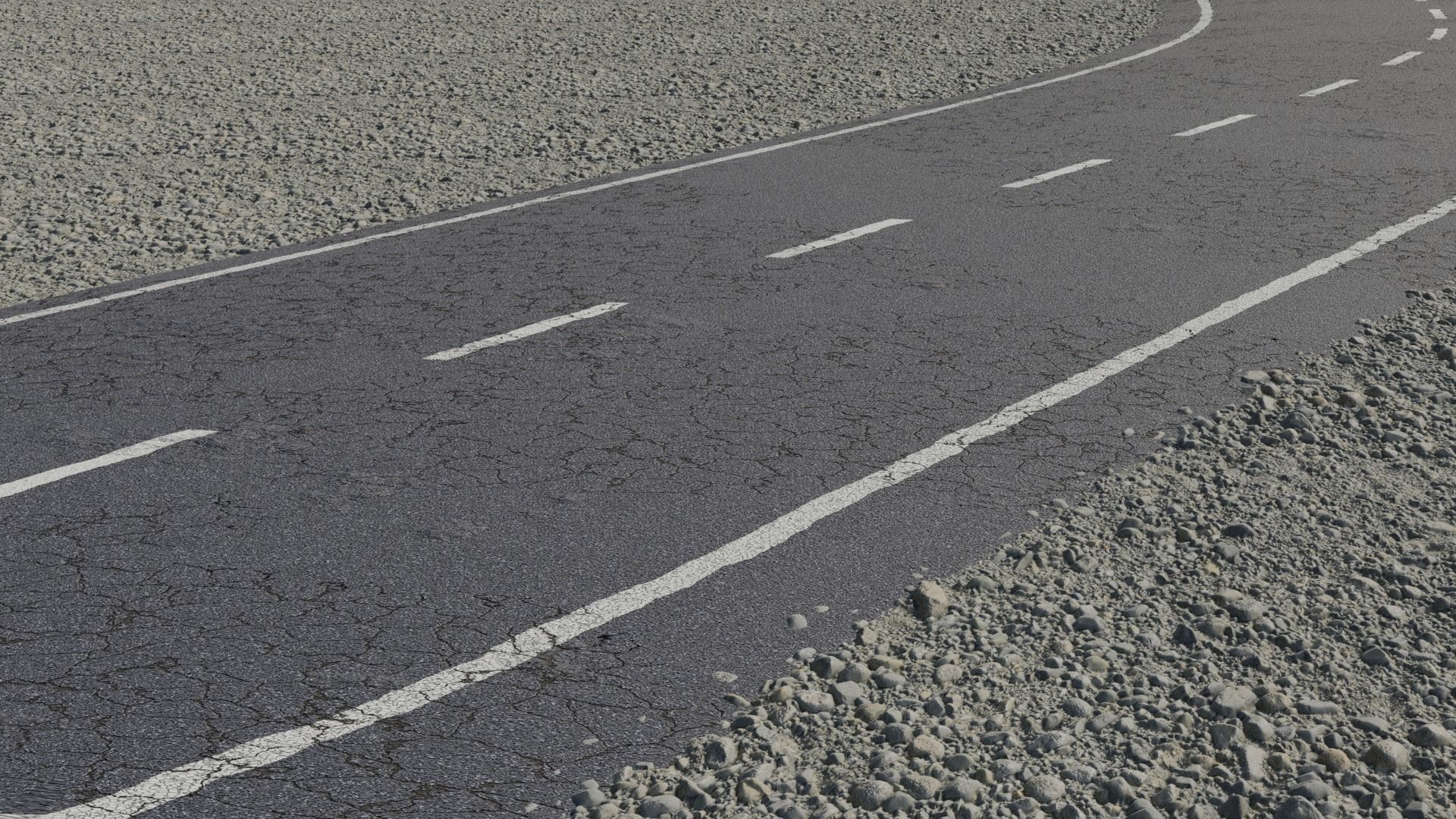 Texture 8K Asphalt Road Street texture bundle with different lines VR ...