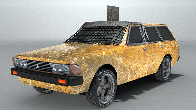 3D model Mitsubishi sigma wagon 1980 VR / AR / low-poly | CGTrader