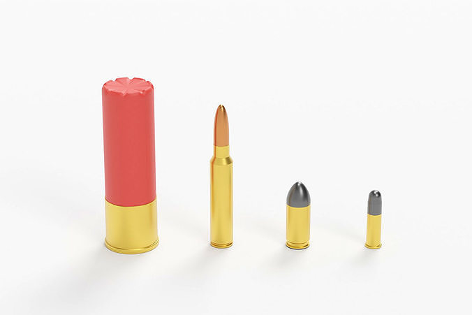 Bullets models collection 3D model | CGTrader
