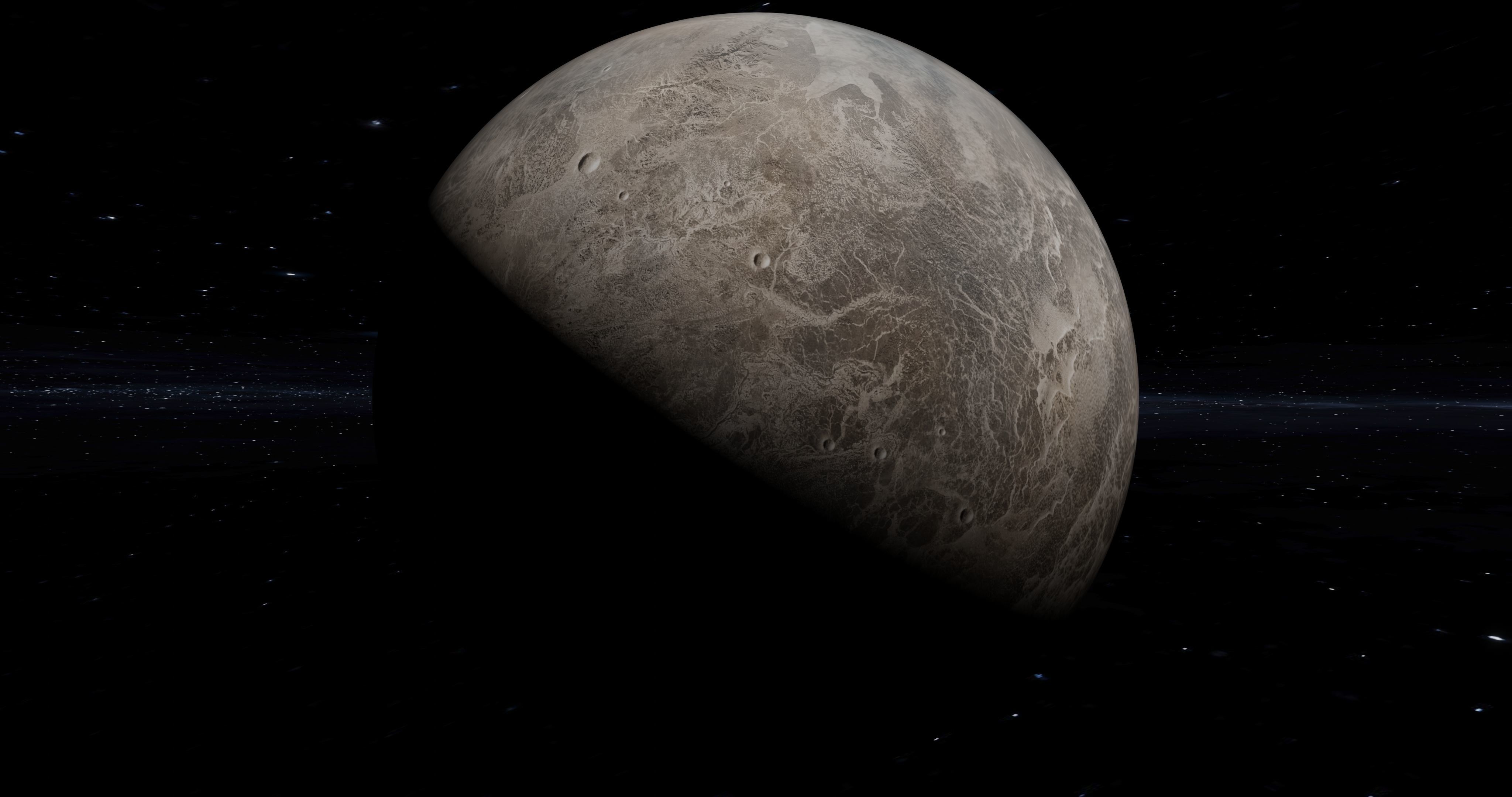 This is a Fictional planet CERES 3D model animated | CGTrader