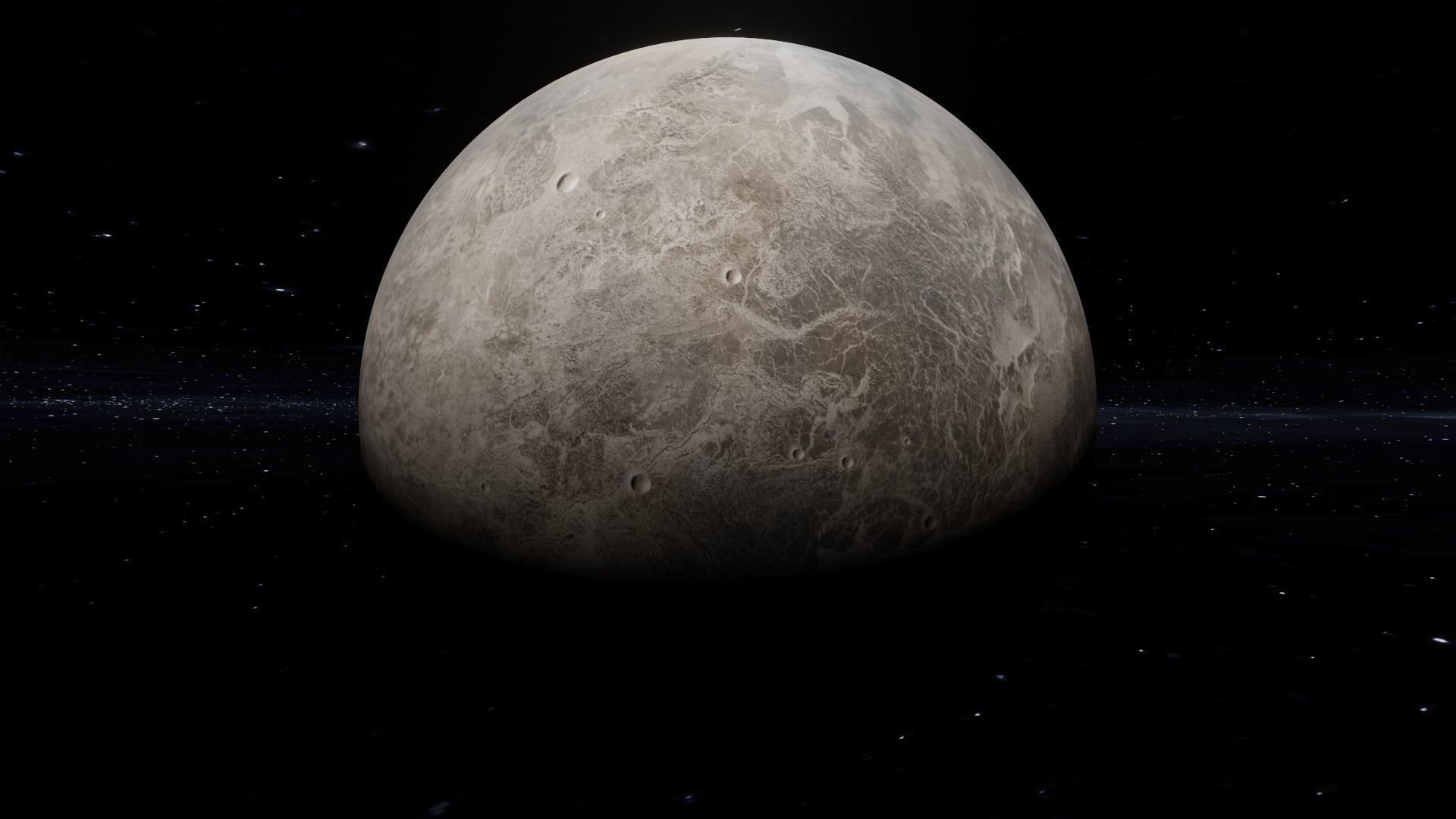 This is a Fictional planet CERES 3D model animated | CGTrader