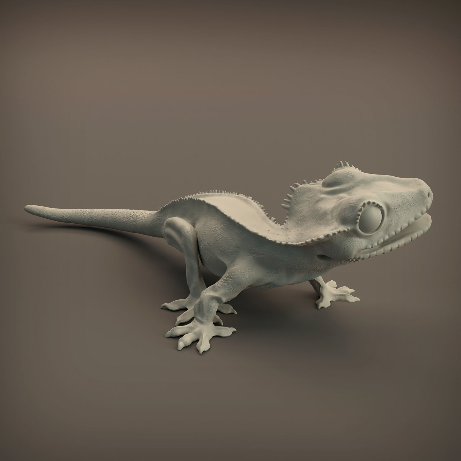 Crested Gecko for 3D Printing 3D model 3D printable | CGTrader