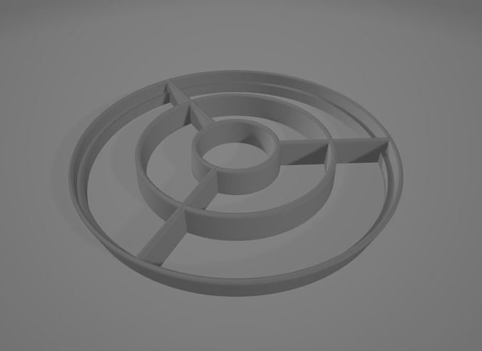 Stiffel Suspension Lamp Diffusers 110mm and 140mm 3D model 3D printable ...