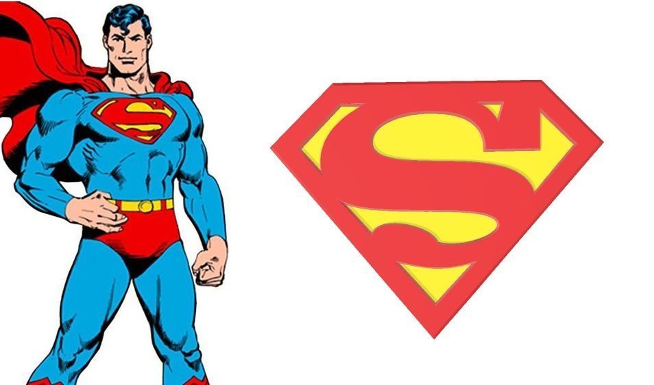 Classic Comic Book - Superman Chest Emblem 3D model 3D printable | CGTrader