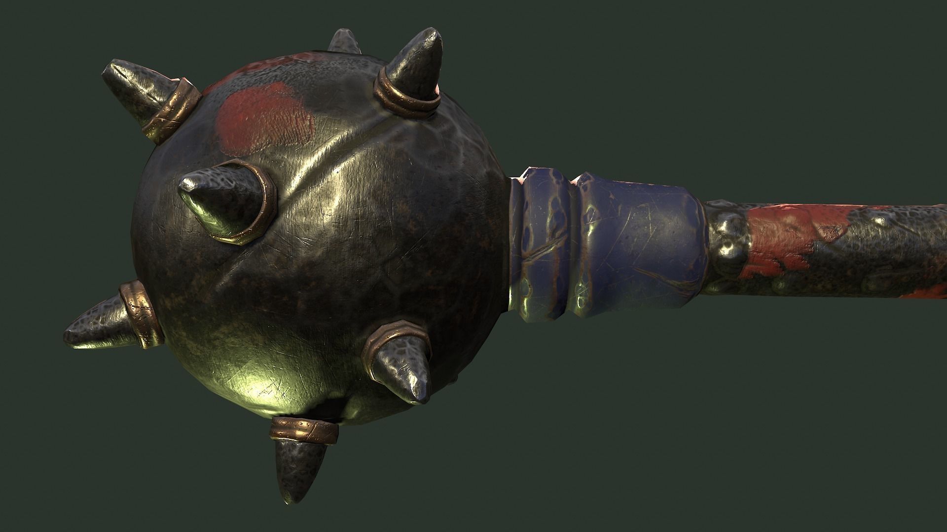 3D model Mace 3D VR / AR / low-poly | CGTrader