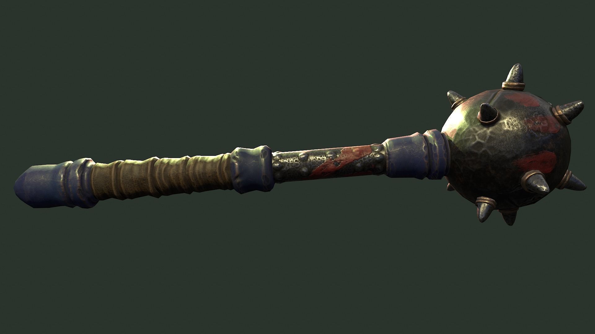 3D model Mace 3D VR / AR / low-poly | CGTrader